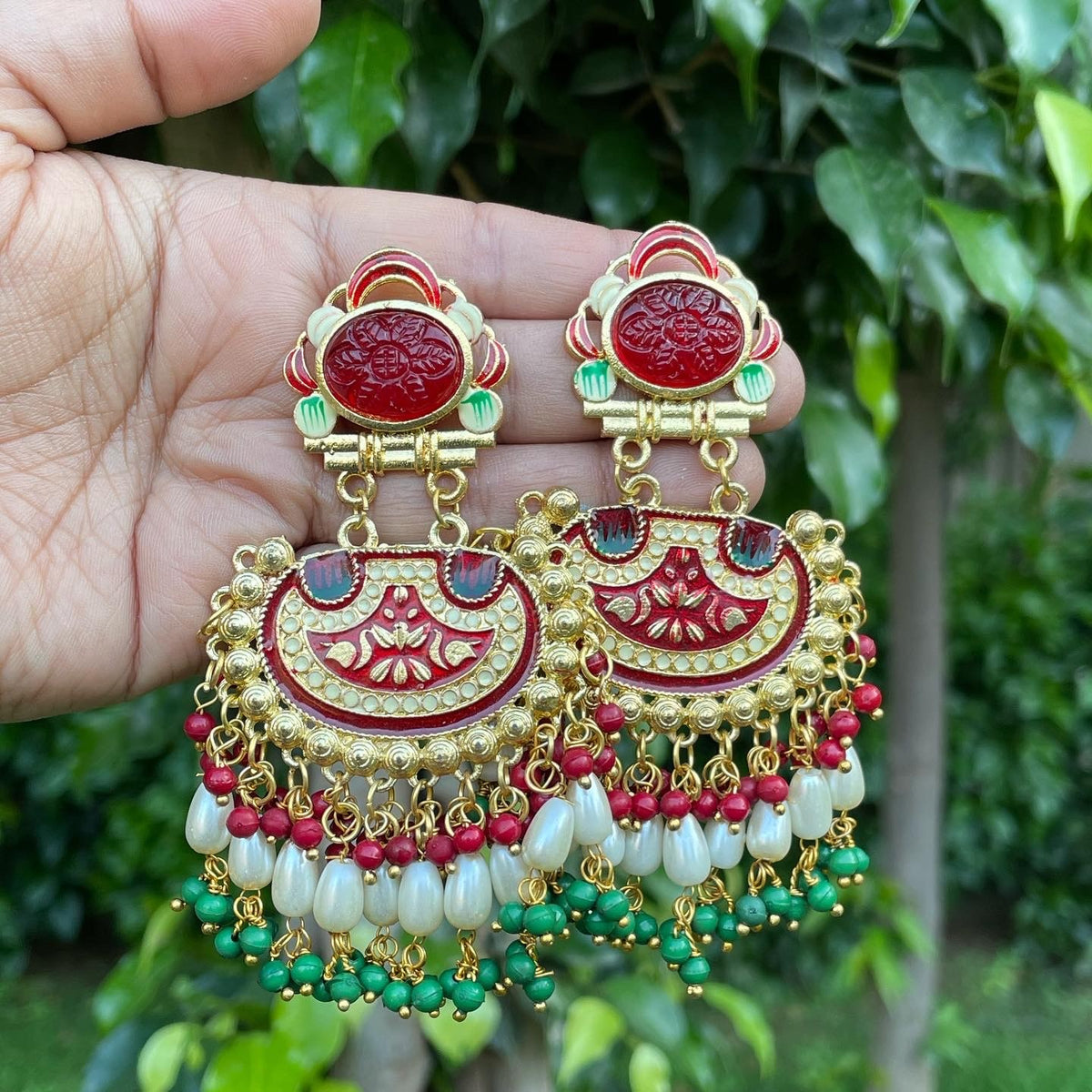 Chavvi Earrings Jewels And Stones India